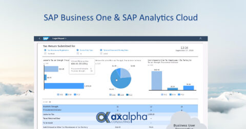 SAP Business One & SAP Analytics Cloud - Axalpha Consulting